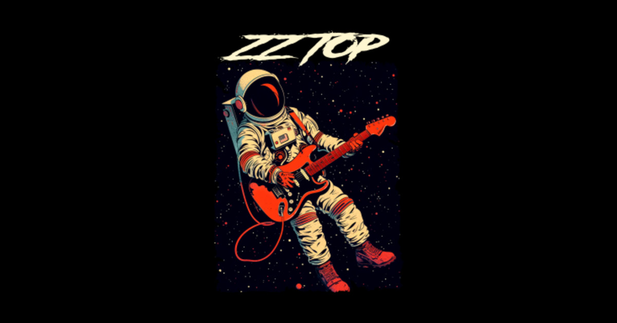 ZZ TOP VTG FAN ART - Zz Top Vtg - Sticker | TeePublic
