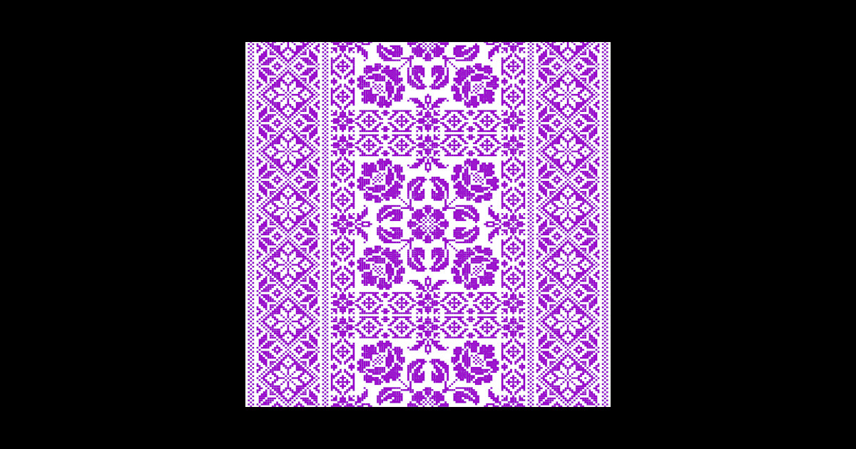 Jordanian Embroidery Design - Palestinian Embroidery - Posters and Art ...