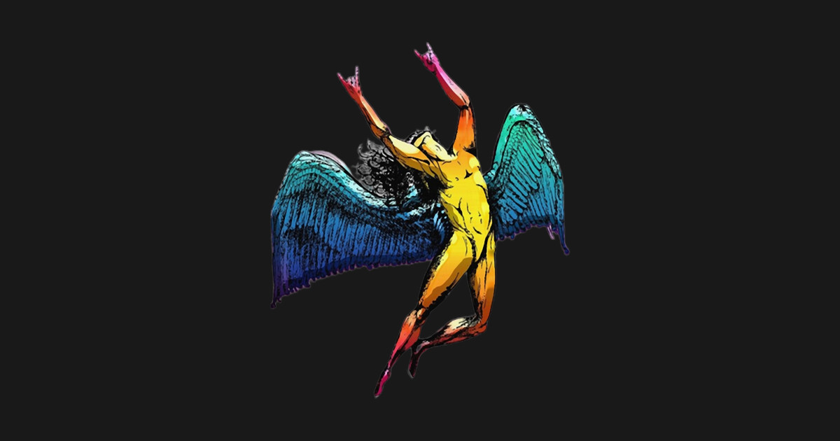 Art Aesthetic Angels - Led Zeppelin - T-Shirt | TeePublic