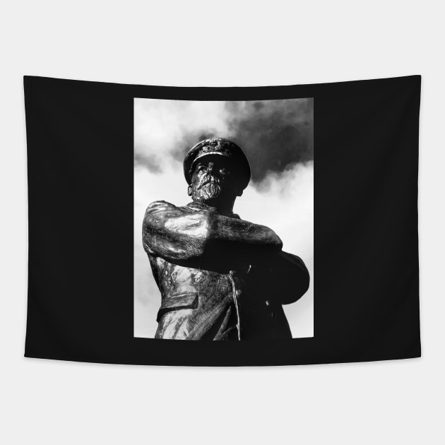 Captain Edward John Smith Statue - Captain - Tapestry | TeePublic