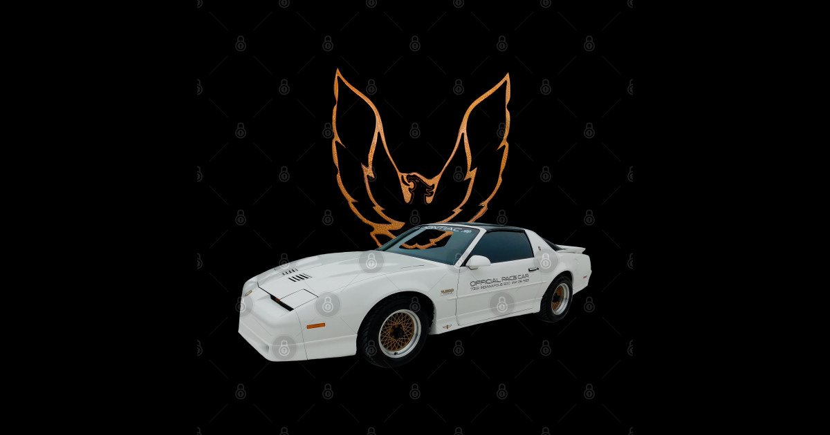 1989 Pontiac Turbo Trans AM Pace Car on back - Trans Am - Sticker ...