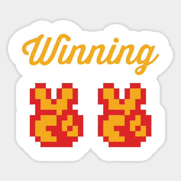 Street Fighter #Winning - Sf2 - Sticker | TeePublic