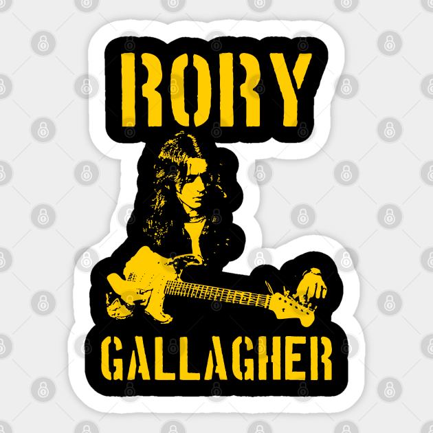 Mr. Gallagher! - Rory Gallagher - Sticker | TeePublic