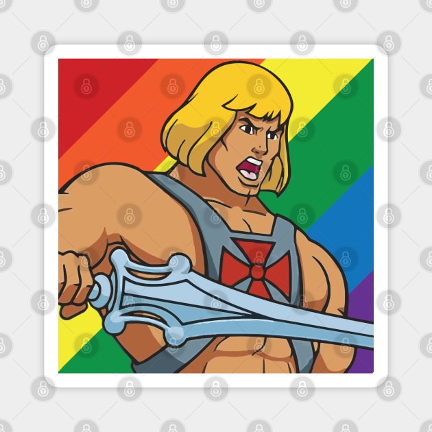 I Said Hey - He Man And The Masters Of The Universe - Magnet | TeePublic