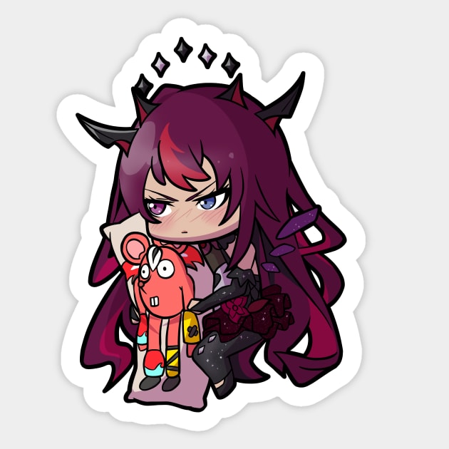 Chibi IRyS - Hololive - Hololive - Sticker | TeePublic
