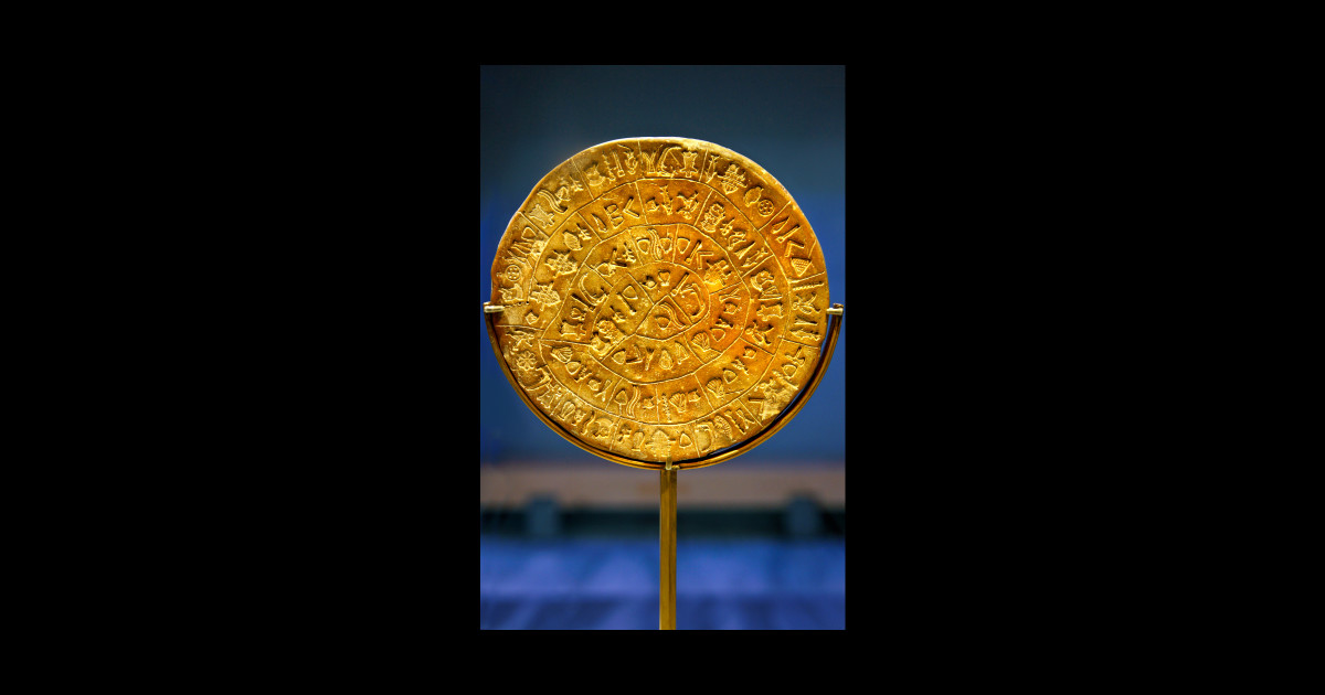The Phaistos Disc - Greece - Posters and Art Prints | TeePublic