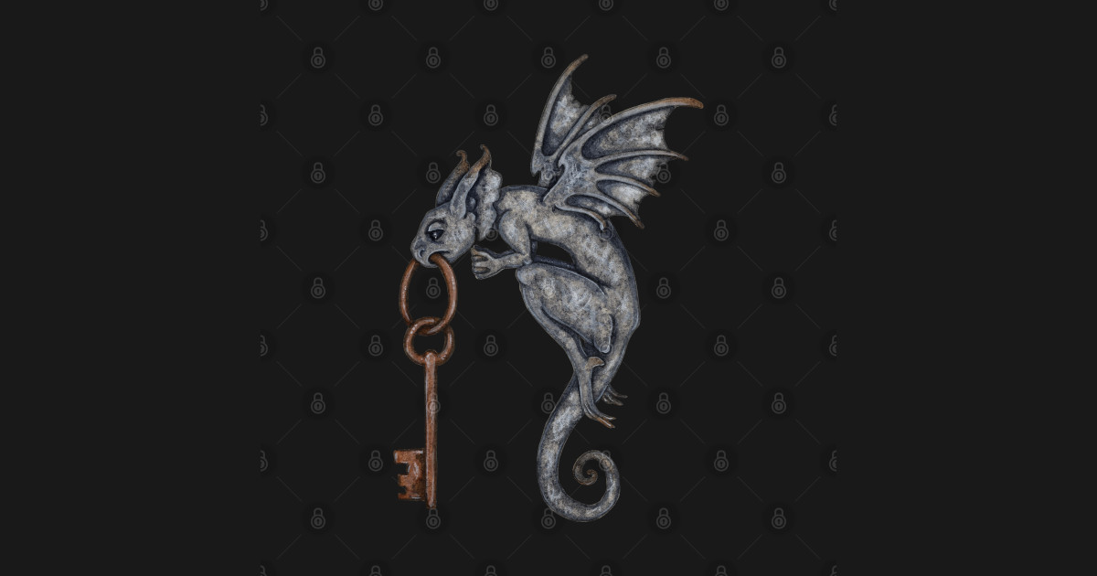 Tiny Gargoyle - Gargoyle - T-Shirt | TeePublic