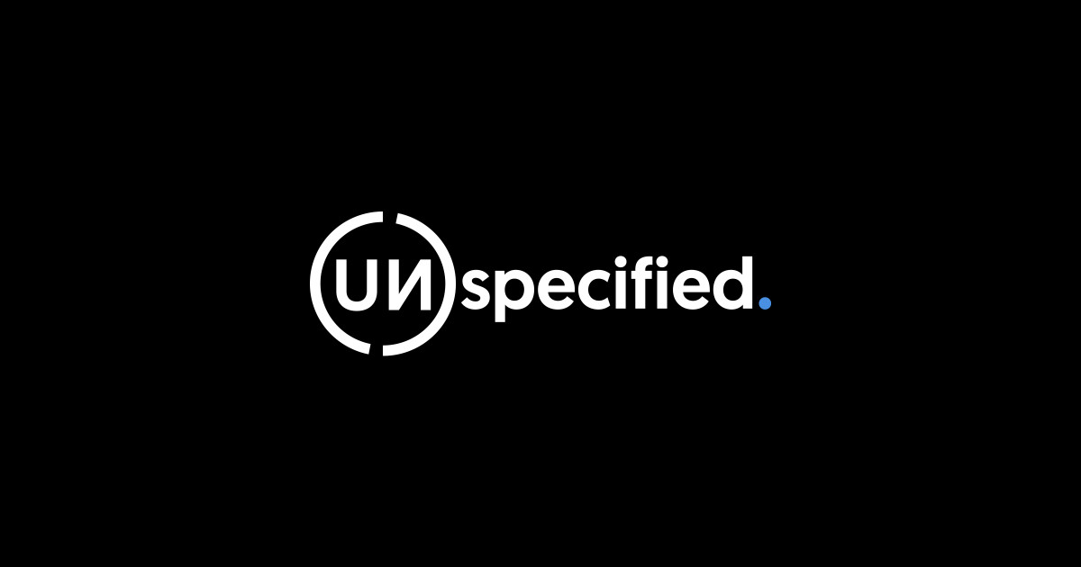 Unspecifed horizontal white - Unspecified - Sticker | TeePublic
