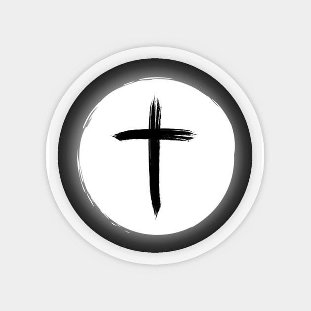 Christian Cross Solar Eclipse - White Edition - Christian Apparel ...