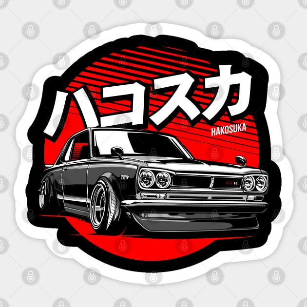 HAKOSUKA - Nissan Skyline GTR - Hakosuka Automotive Car Nissan Skyline ...