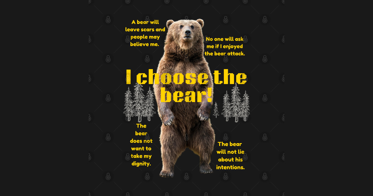 Choose the Bear! - Women Choose Bears - T-Shirt | TeePublic