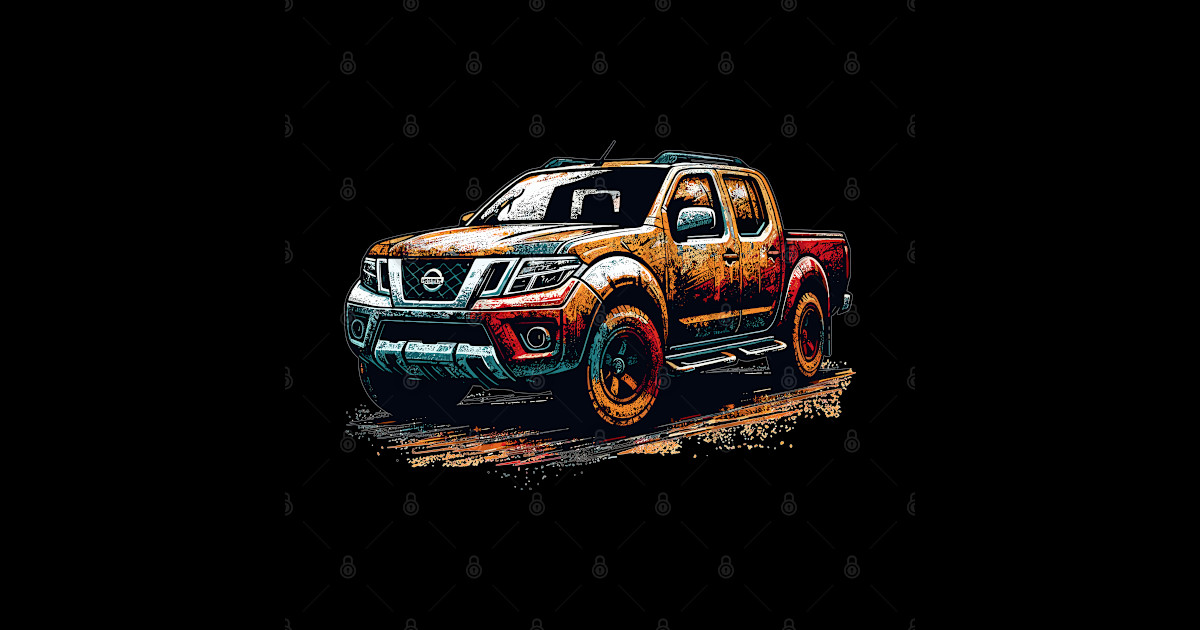 Nissan Frontier - Nissan - Sticker | TeePublic