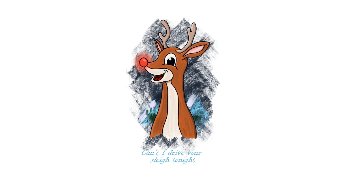 Rudolph - Rudolph The Red Nosed Reindeer - T-Shirt | TeePublic