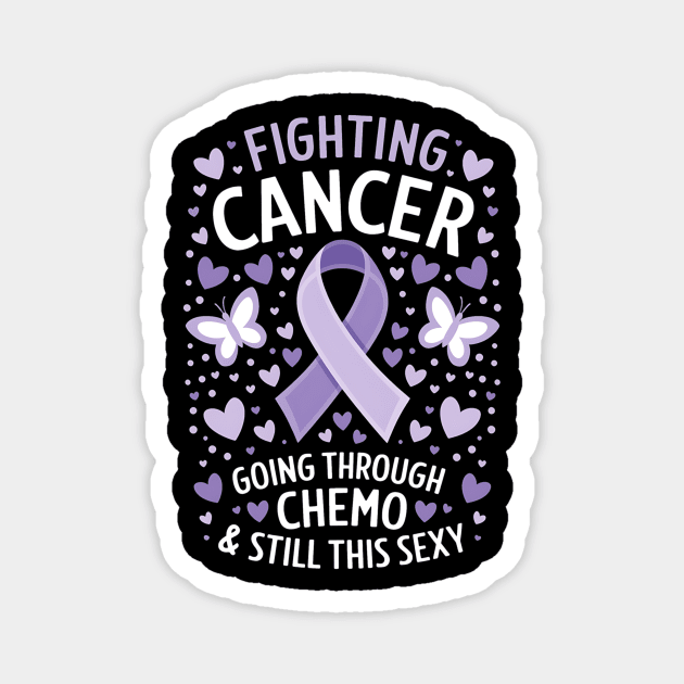 Purple Ribbon Chemo Fighting Cancer Survivor - Purple Ribbon Chemo ...