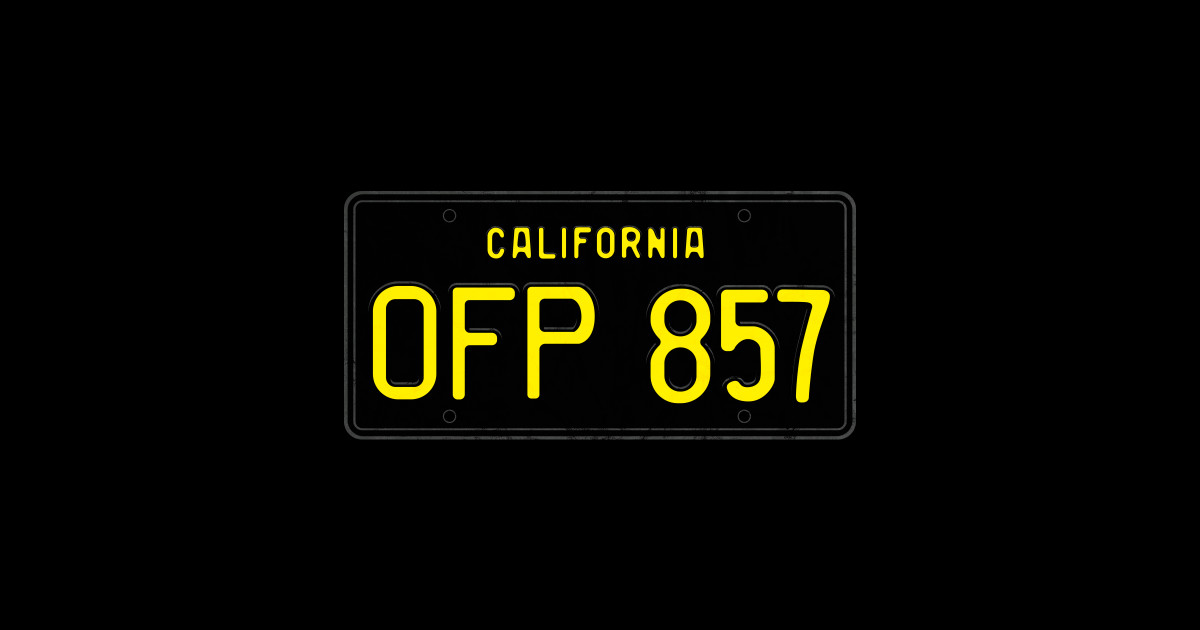 Herbie - License Plate - Herbie - Sticker | TeePublic