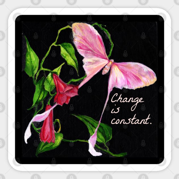 Change Is Constant - Mental Health - Sticker | TeePublic