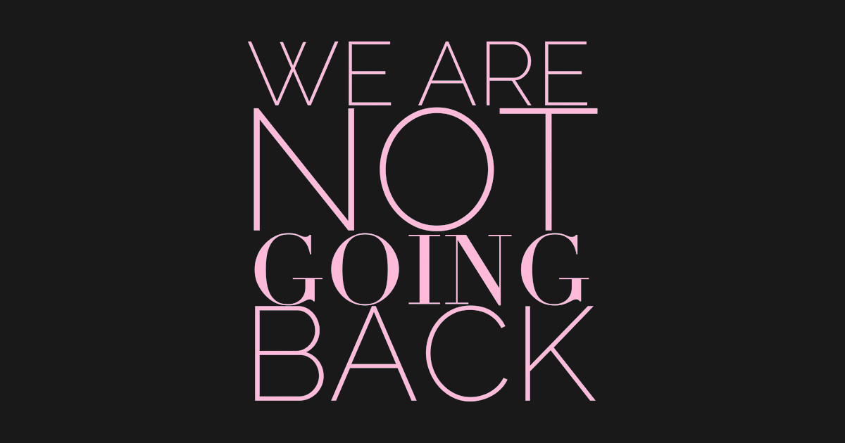 We are not going back - Support Kamala Harry - Kamala Harris 2024 - T-Shirt | TeePublic