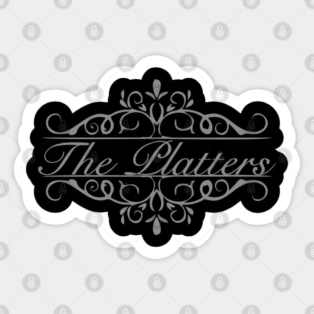 Nice The Platters - The Platters - Sticker | TeePublic
