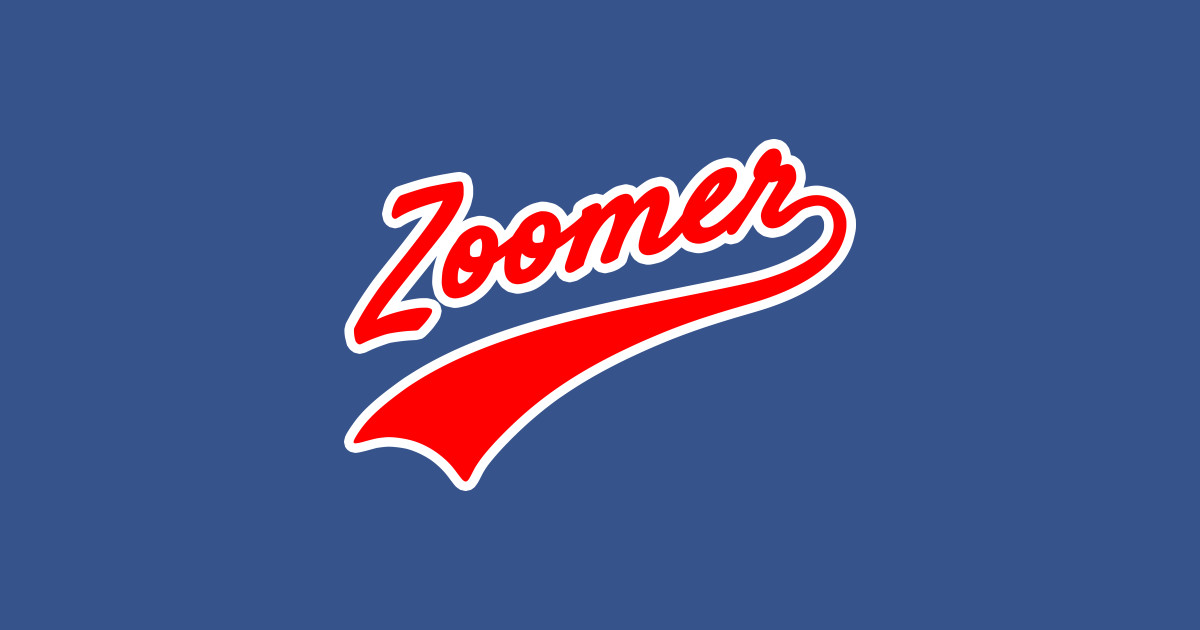 Zoomer with Text Tail - Zoomer - T-Shirt | TeePublic