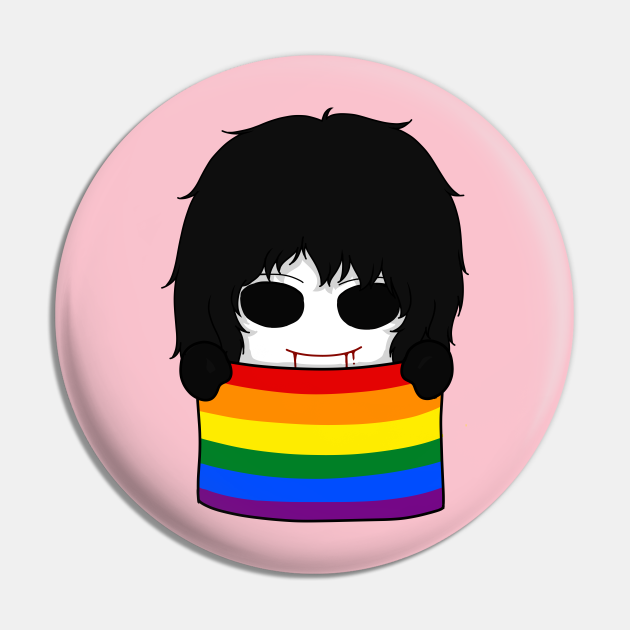 creepypasta pride chibi bloody painter - Creepypasta - Pin | TeePublic
