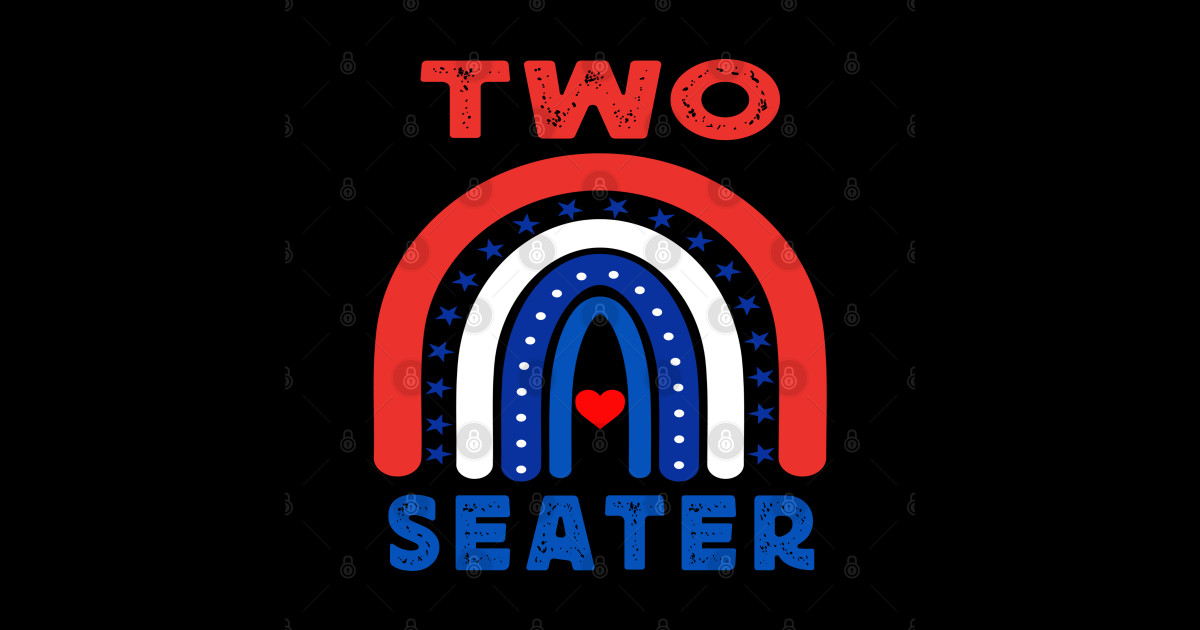 Two Seater - Two Seater - Sticker | TeePublic