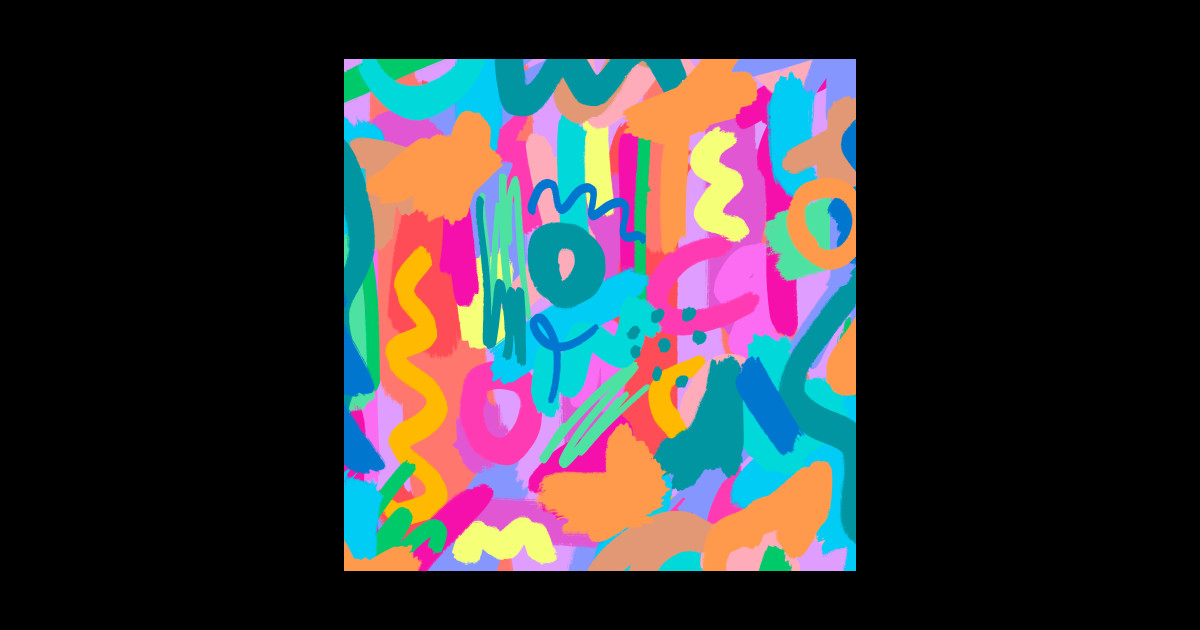 pattern mix - Pattern - Sticker | TeePublic