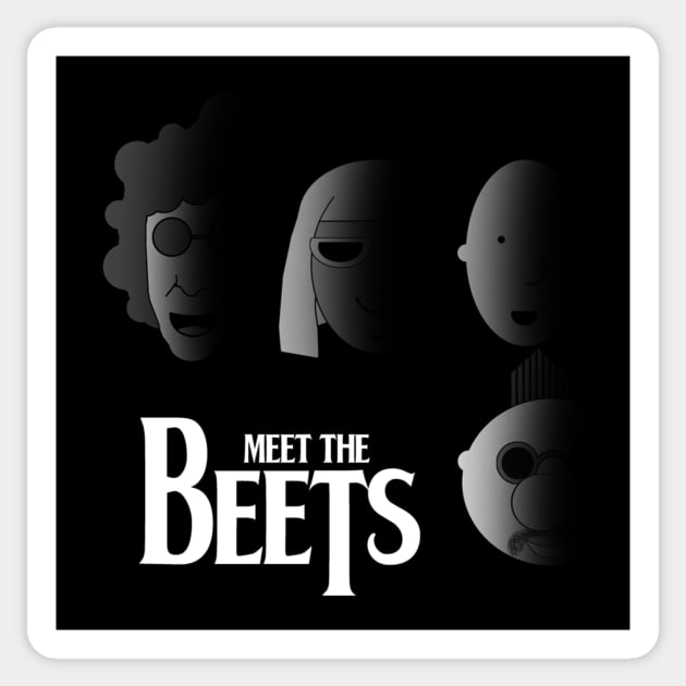 Meet the Beets! - Doug - Sticker | TeePublic