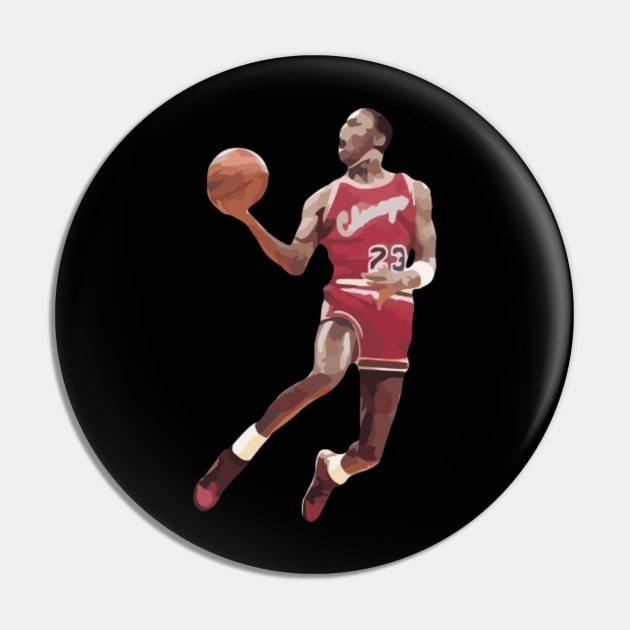 Jordan dunks 2 - Michael Jordan - Pin | TeePublic