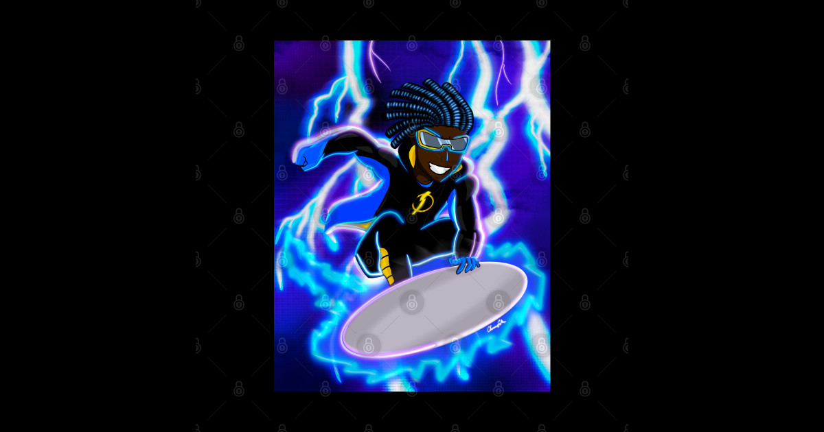 Static Shock - Static Shock - Sticker | TeePublic