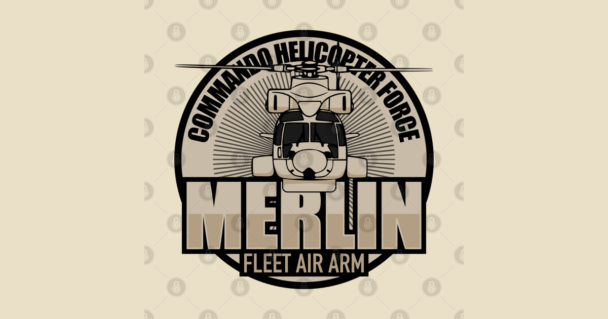 Commando Helicopter Force (Small Logo) - Merlin Helicopter Fleet Air ...