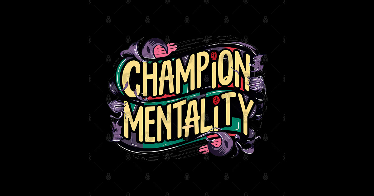Champion Mentality - Max Holloway - Sticker | TeePublic