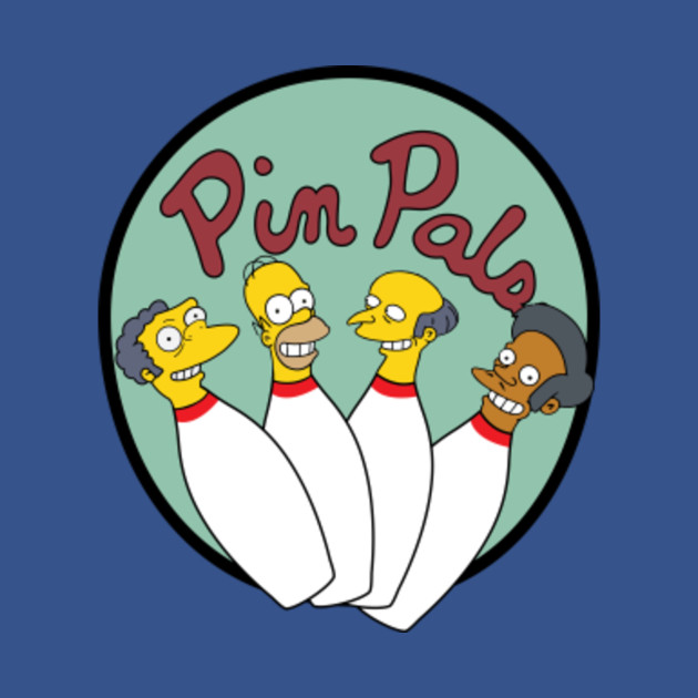Pin Pals - Simpsons - T-Shirt | TeePublic