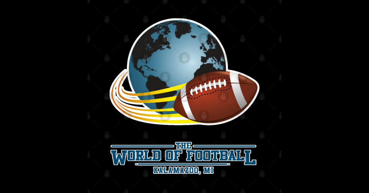 Basic WOF Logo & Text - The World Of Football - Sticker | TeePublic