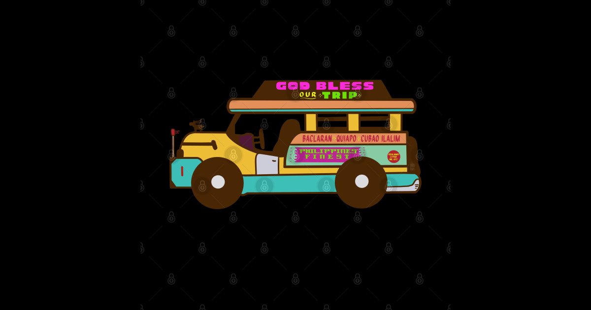 PHILIPPINE JEEPNEY COLORFUL PINOY HOODIE STICKER - Filipino Rewind ...