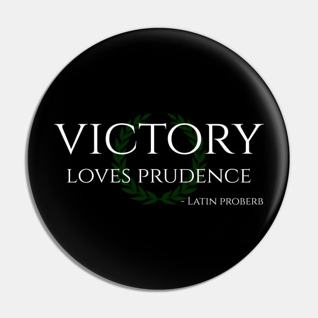 Victory Loves Prudence Inspiring Latin Saying - Latin Proverb - Pin ...