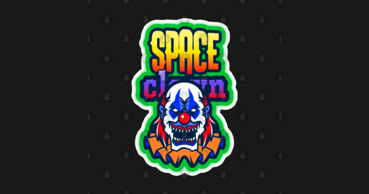 SPACE CLOWN - Clowns - T-Shirt | TeePublic