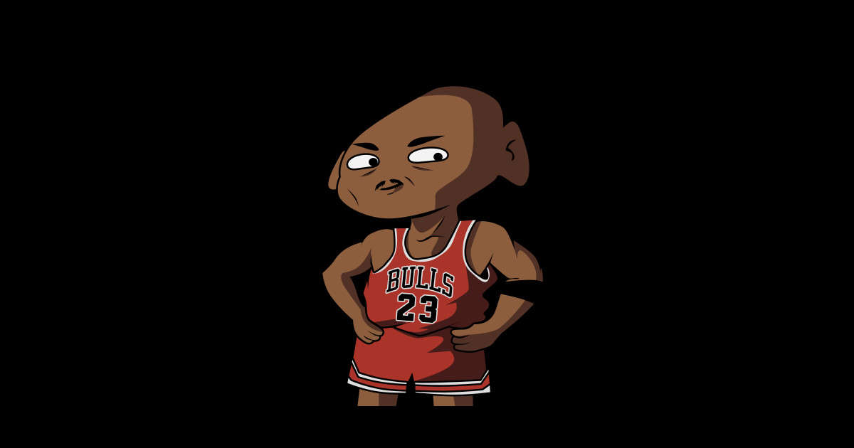 Michael Jordan Cartoon - Best Seller - Sticker | TeePublic