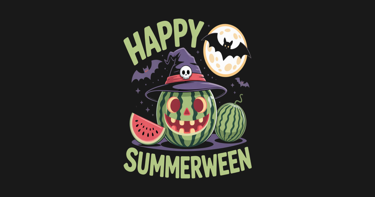 Happy Summerween – Watermelon Jack-o’-Lantern Vibes - Happy Summerween ...