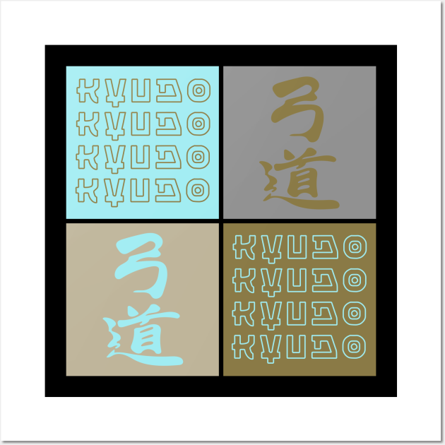 Japanese Aesthetic Kyudo Symbol Kanji Pop Art Vintage Streetwear Japan ...