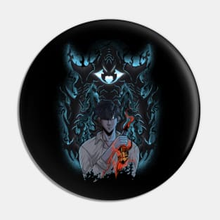 Solo Leveling Shadow Army Pins and Buttons for Sale | TeePublic
