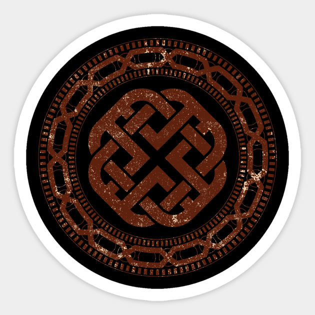 Celtic Shield Knot - Celtic Knot - Sticker | TeePublic