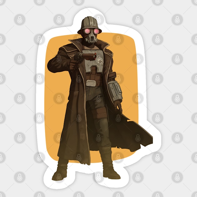 Dystopian Ranger - Post Apocalyptic - Fallout - Sticker | TeePublic