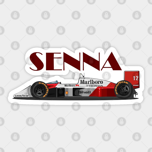 Formula One Car - F1 - Sticker | TeePublic