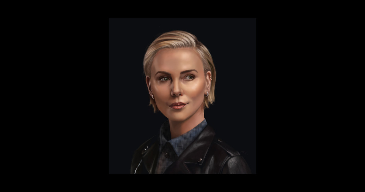 Charlize Theron - Charlize Theron - Sticker | TeePublic