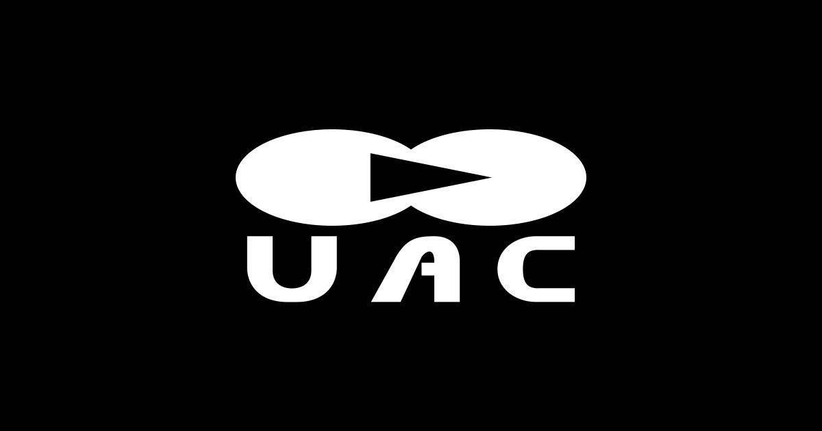 UAC Logo (Clean) - Doom - Sticker | TeePublic