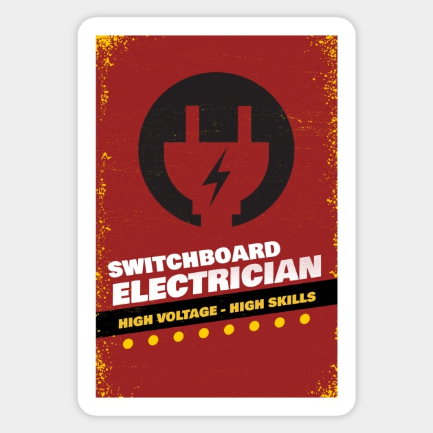 Switchboard electrician high voltage high skills, electrician gift ...