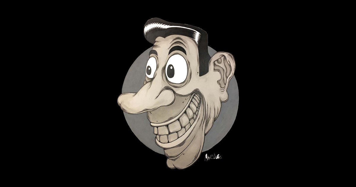 Guy Smiley - Rockabilly - Sticker | TeePublic