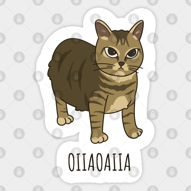 Spinning Cat Meme - Cat Meme - Sticker | TeePublic