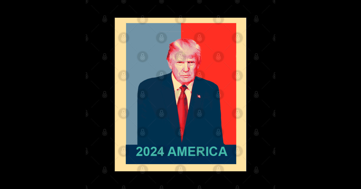 Donald Trump Hope poster 2024 Gifts Republican Conservative - Trump ...