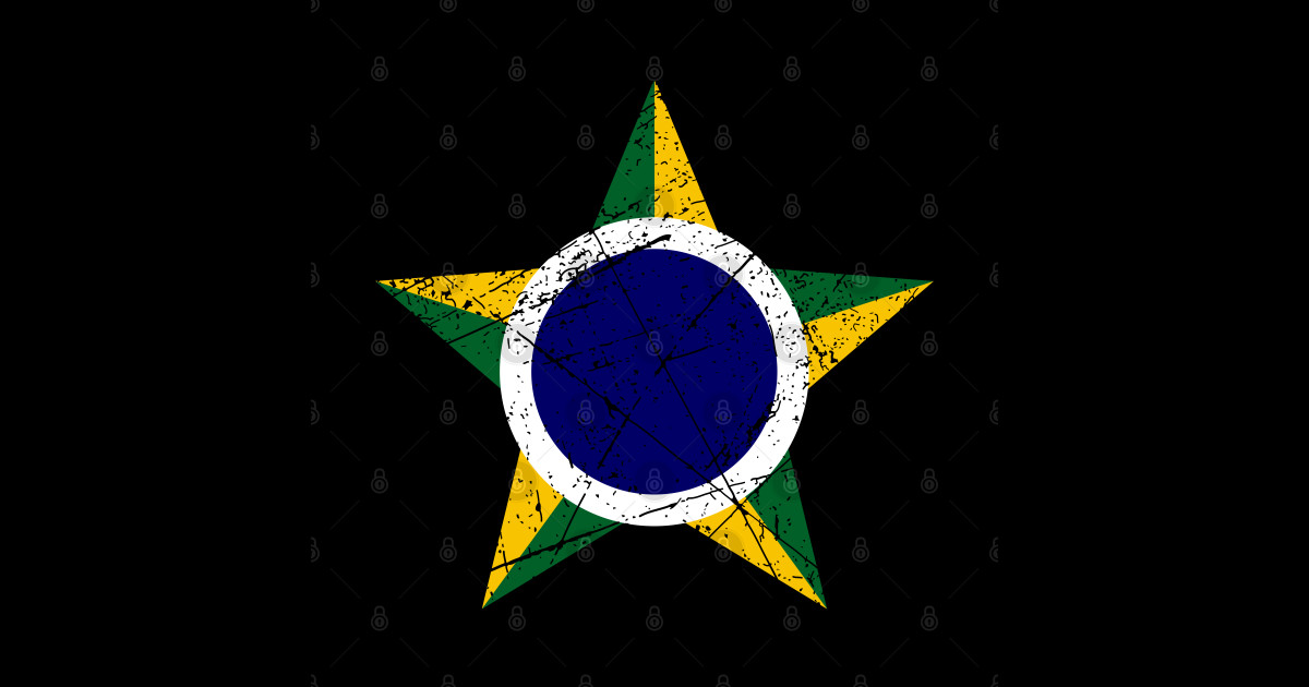 Brazil Roundel Vintage - Brazil Flag - T-Shirt | TeePublic